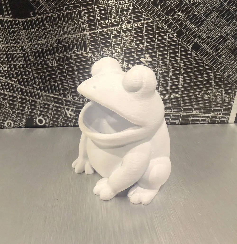 Frog Buddy – Desk Buddy Collection - Free 3D Print Model - MakerWorld