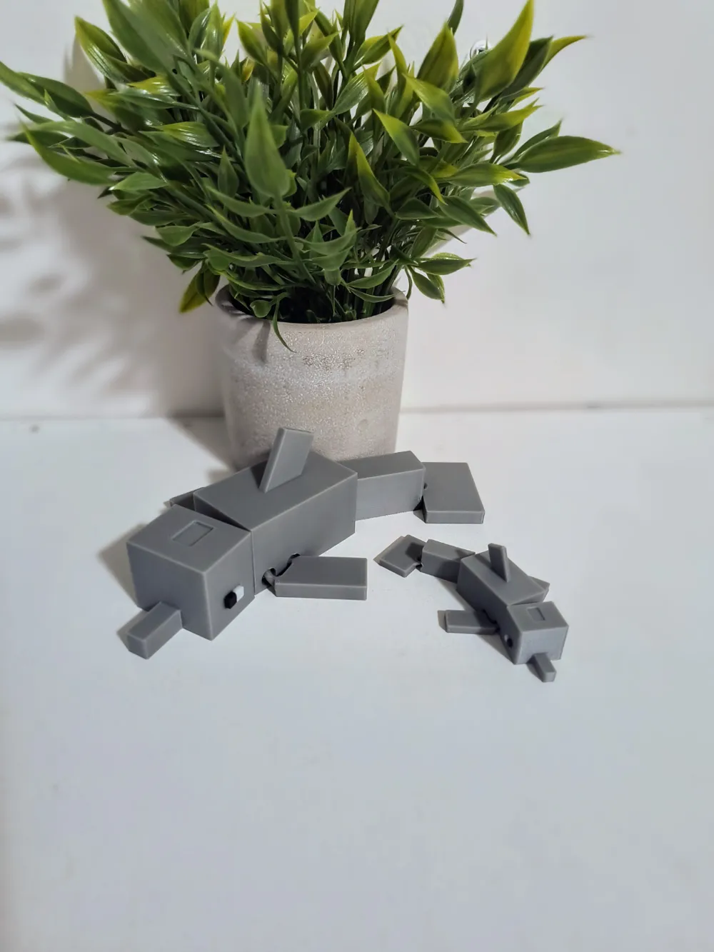 Minecraft dolphin articulated by Nismo3Dprint MakerWorld: Download Free ...