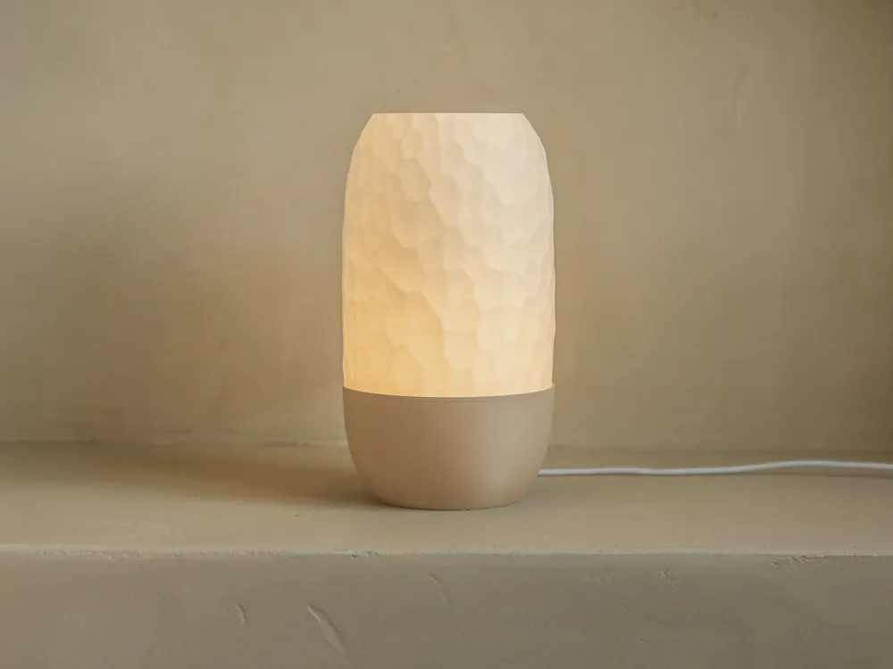 Table Lamp - with Bionic Pattern by JANBERRY DESIGN MakerWorld: Download Free 3D Models