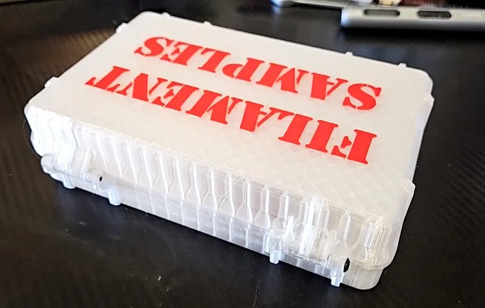 Rugged sample box with logo Remixed by p666buc - MakerWorld