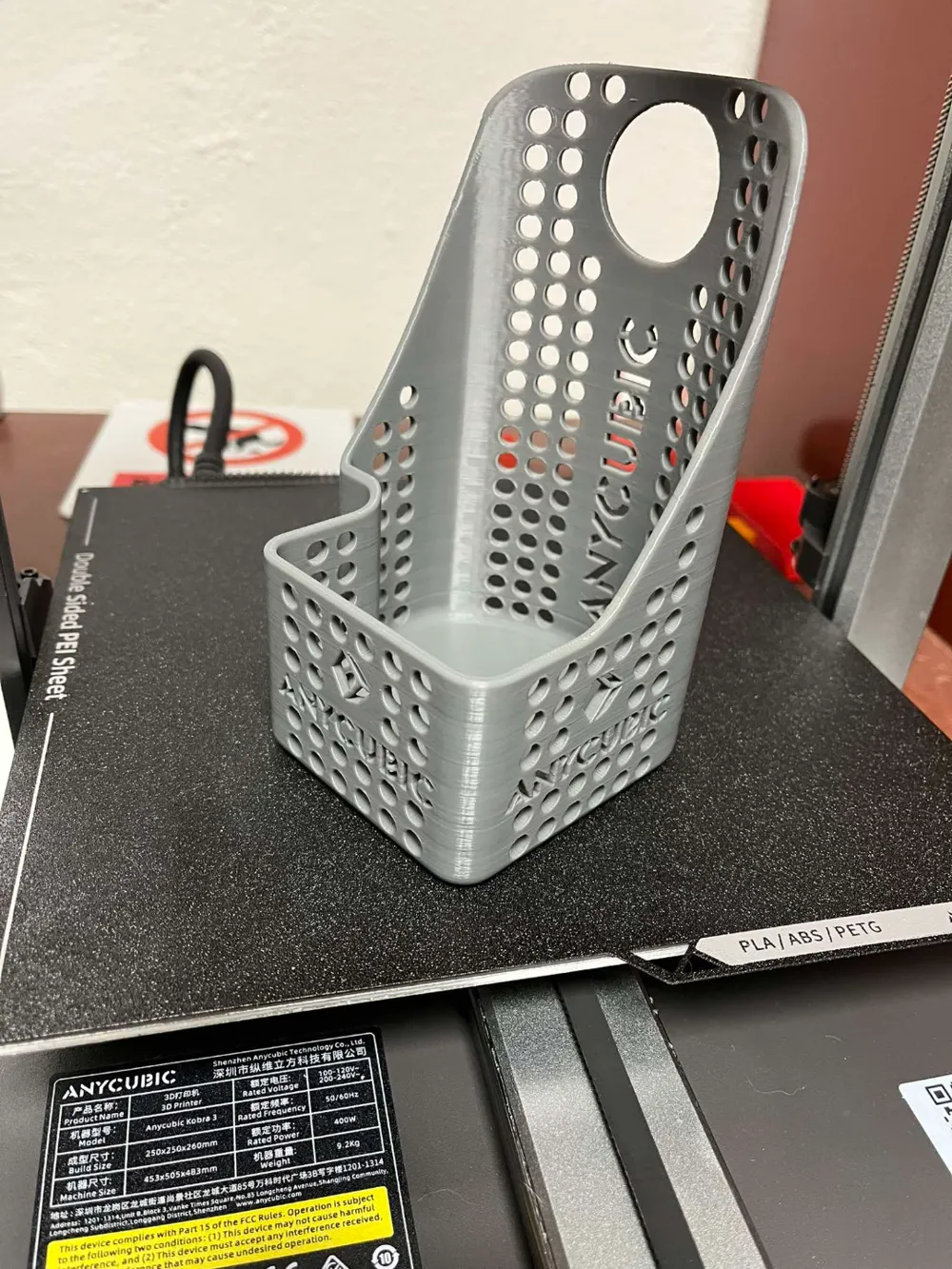 Anycubic Kobra 3 Combo Large Poop Catcher bin - Free 3D Print Model ...