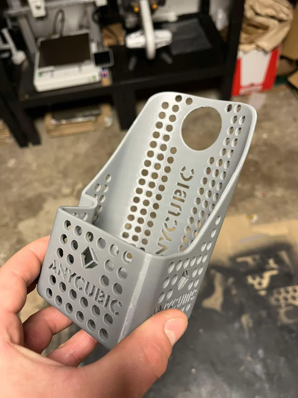 Anycubic Kobra 3 Combo Large Poop Catcher bin - Free 3D Print Model ...