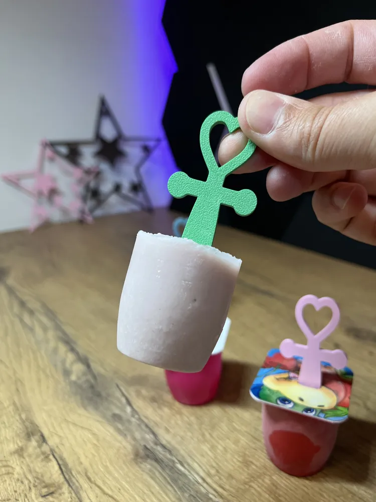 Fruit Snack Popsicle Mold in Sword Design by LetHimPrint MakerWorld ...