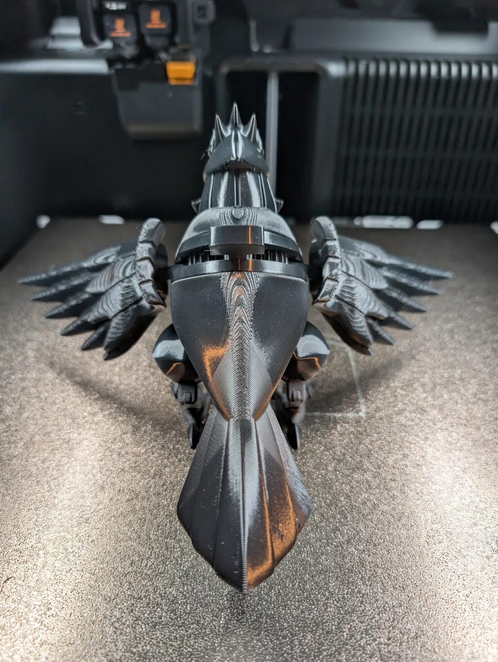 Mechanical Flapping Corviknight - Free 3D Print Model - MakerWorld
