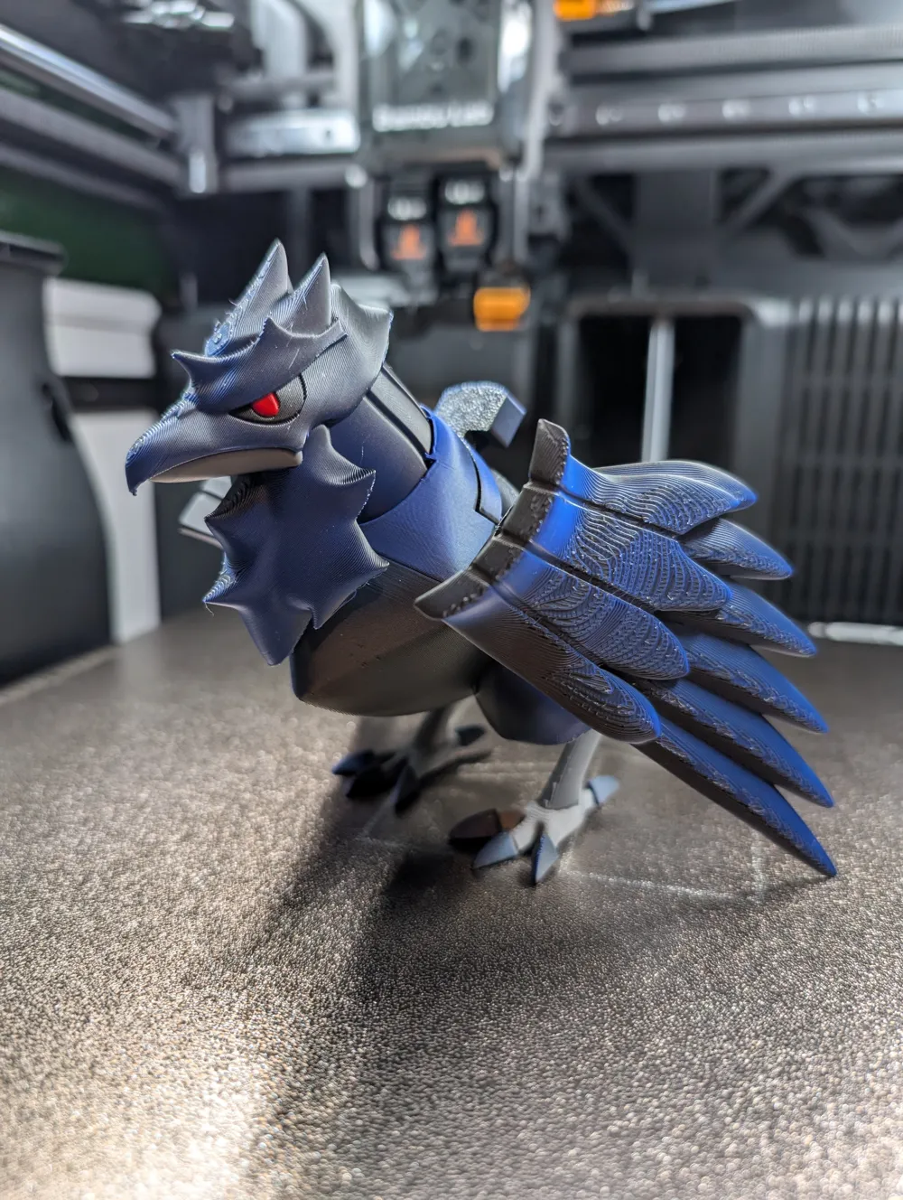Mechanical Flapping Corviknight - Free 3D Print Model - MakerWorld