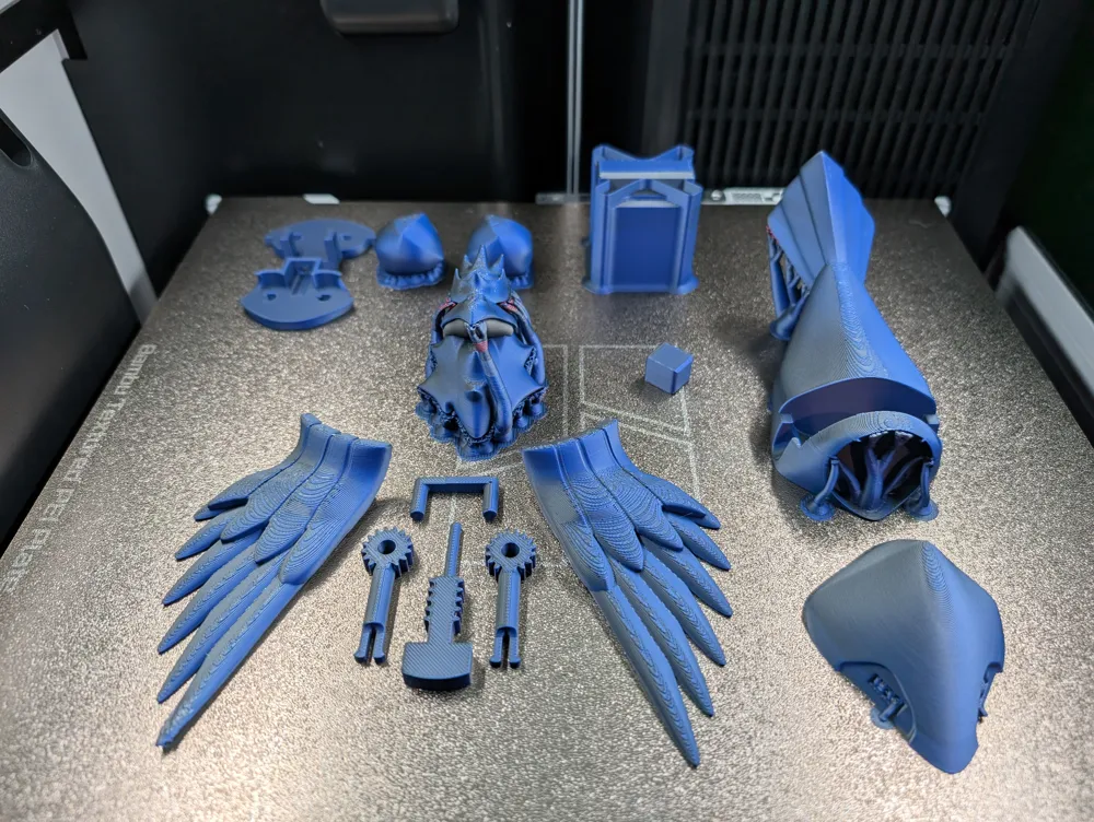 Mechanical Flapping Corviknight - Free 3D Print Model - MakerWorld