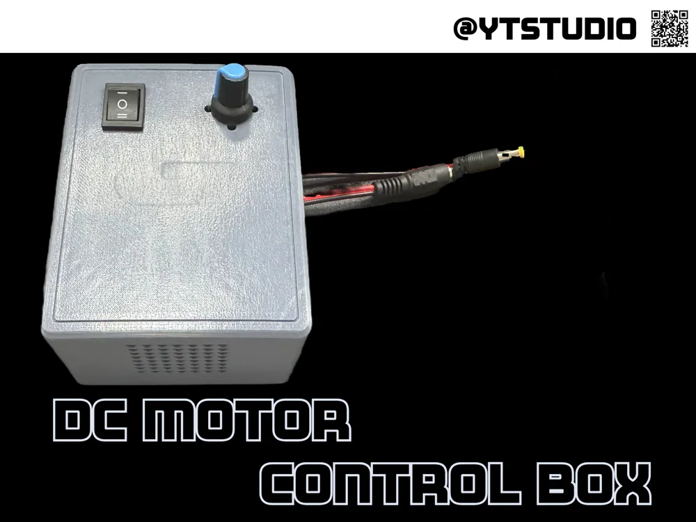 DC motor control box by @YTStudio MakerWorld: Download Free 3D Models