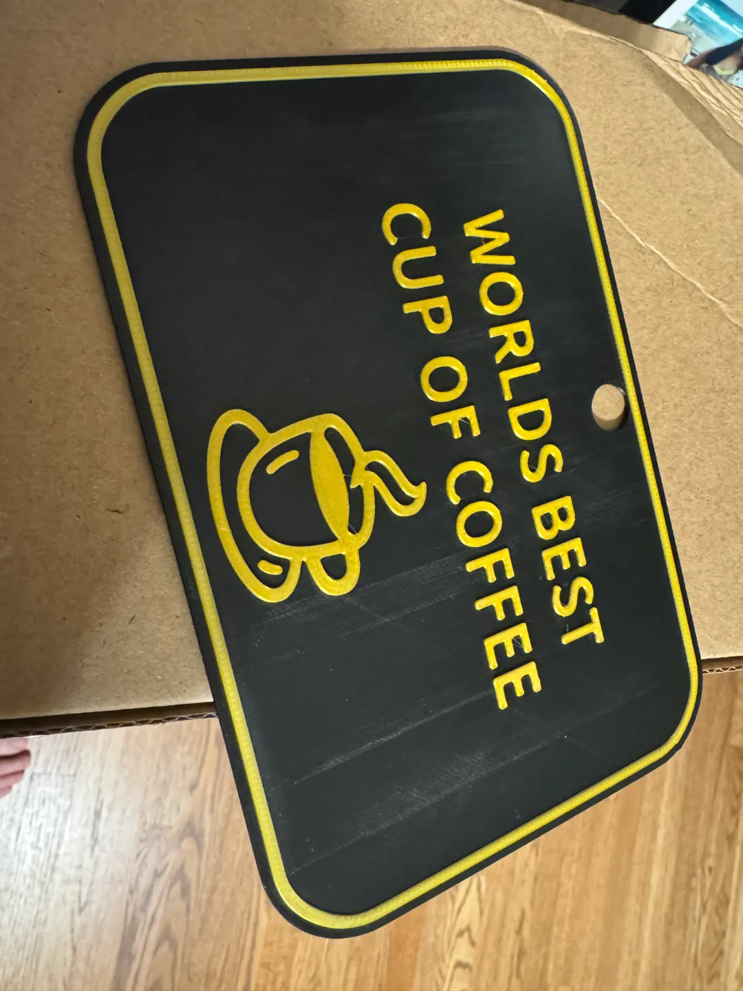 Worlds Best Cup of Coffee (Elf) - Free 3D Print Model - MakerWorld