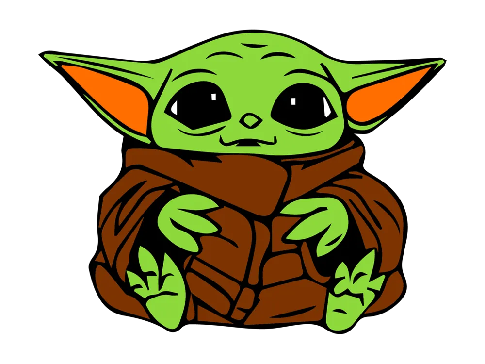 Star Wars Grogu (Baby Yoda) Coaster by neilault - MakerWorld