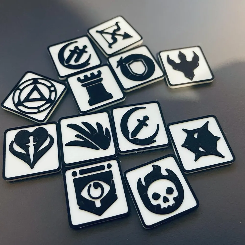 MTG Keyword Counters Ability Magic the gathering Token by 123cut ...