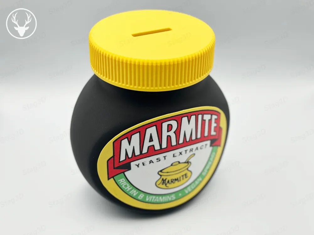 GIANT Marmite Money Jar! by Stag 3D - MakerWorld