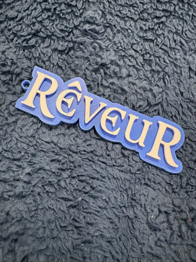 Ron Clark Academy Reveur Keychain - Free 3D Print Model - MakerWorld