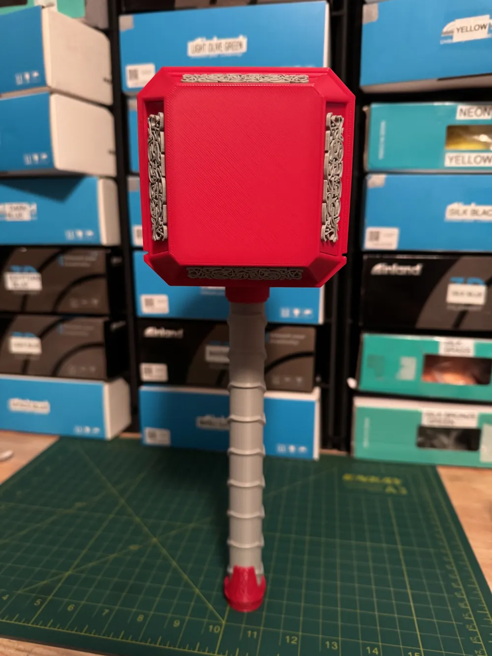 Ohio State Buckeyes Thor's Hammer - Free 3D Print Model - MakerWorld