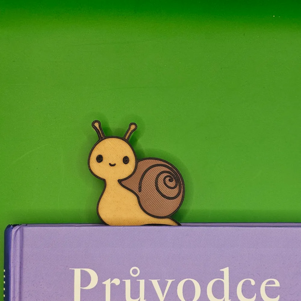SNAIL - BOOKMARK by 3DSloth97 - MakerWorld