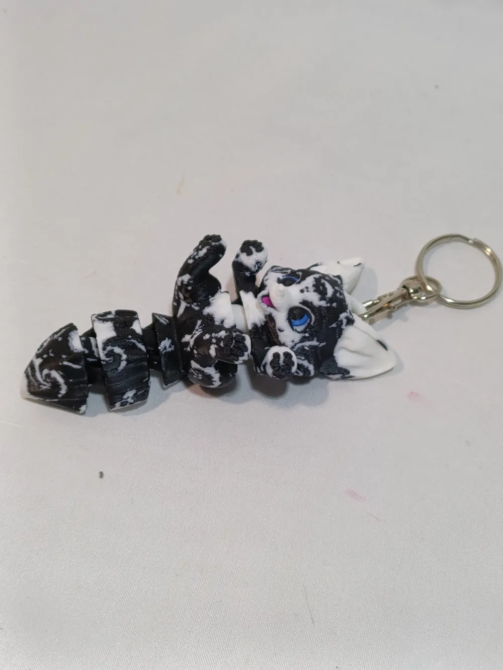 marble fox keychain - Free 3D Print Model - MakerWorld