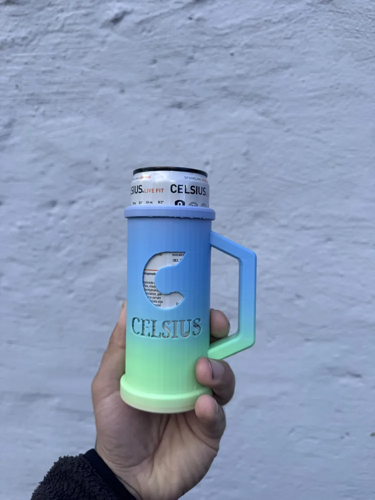 Celsius Can Holder - Free 3D Print Model - MakerWorld