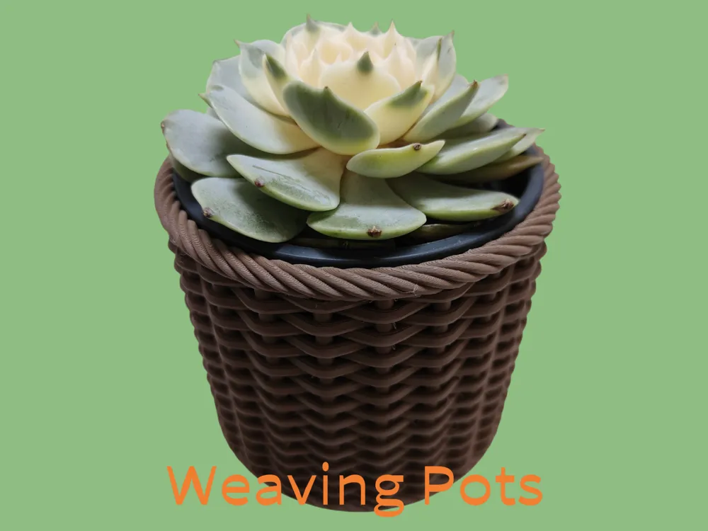 Weaving Pots Remixed by woohng - MakerWorld
