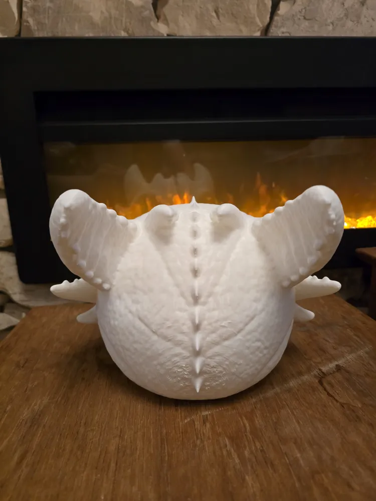 Toothless Dragon Skull (How to train your dragon) - Free 3D Print Model ...