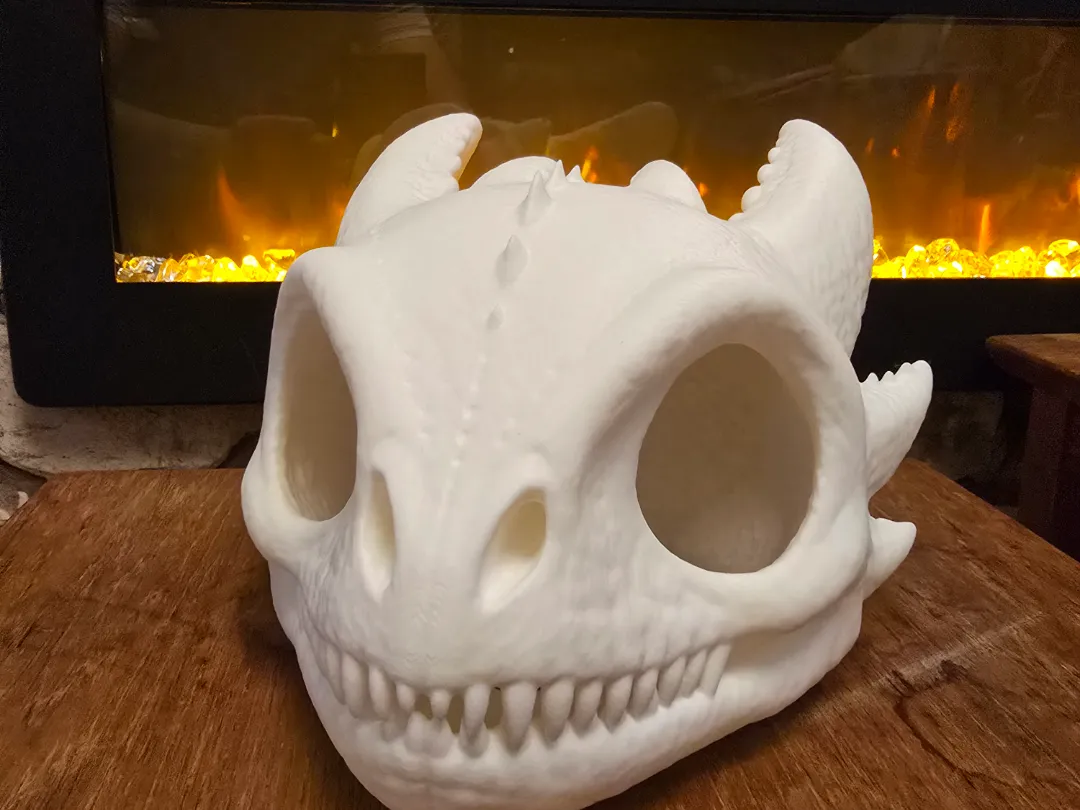 Toothless Dragon Skull (How to train your dragon) - Free 3D Print Model ...