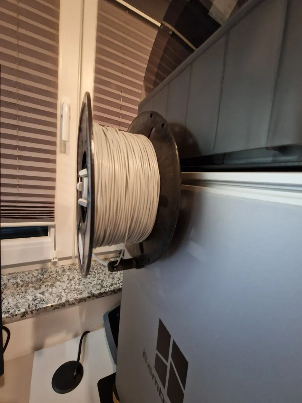 X1/P1 side/external AMS Lite Spoolholder for 2020 lid riser by kevin ...