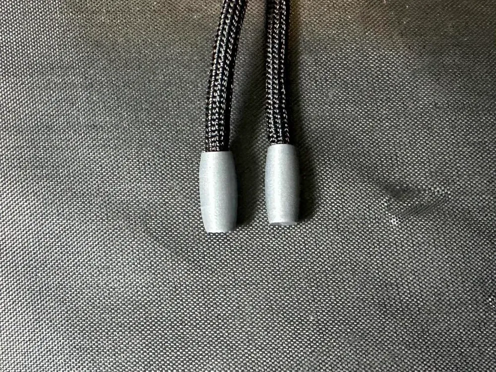 550 Paracord 4mm Aglets - Glue on Ends - 5 Styles - Free 3D Print Model ...