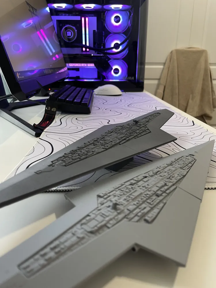 Executor Class Super Star Destroyer - Free 3D Print Model - MakerWorld