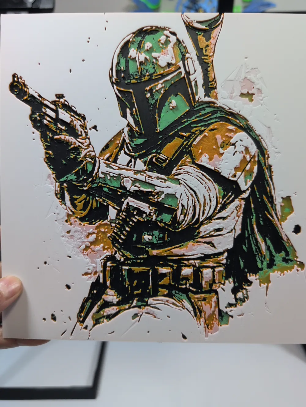 Mandalorian Hue Forge by filamentsandthings - MakerWorld