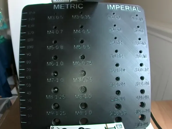 Metric + Imperial thread sizer board - Free 3D Print Model - MakerWorld