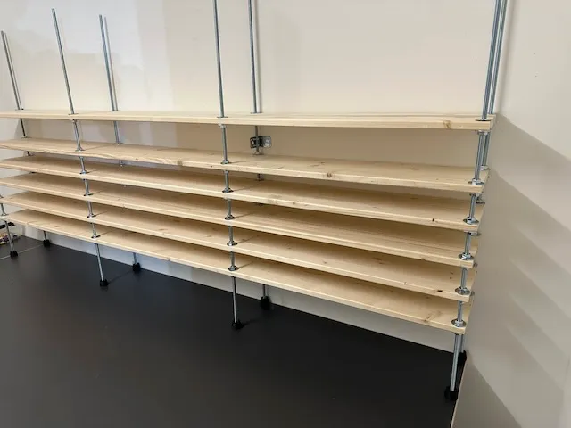 M10 adjustable foot for threaded rod shelf + cover by 3Dbehr - MakerWorld