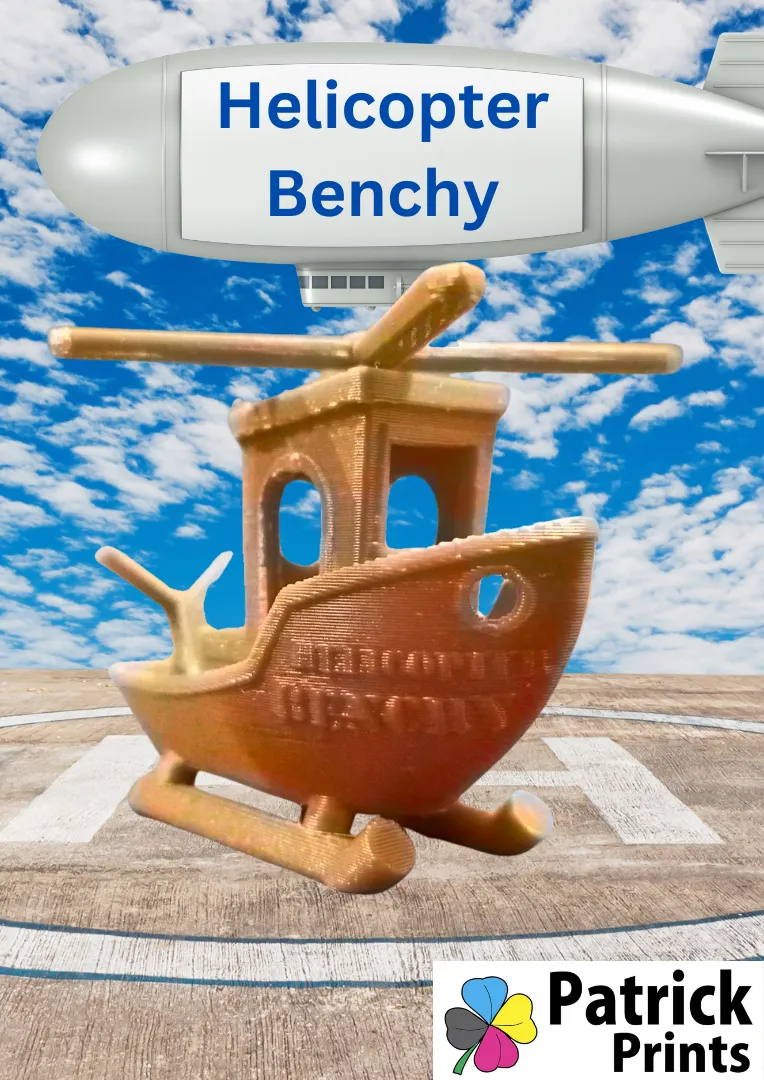 Helicopter Benchy by Patrick Prints MakerWorld: Download Free 3D Models