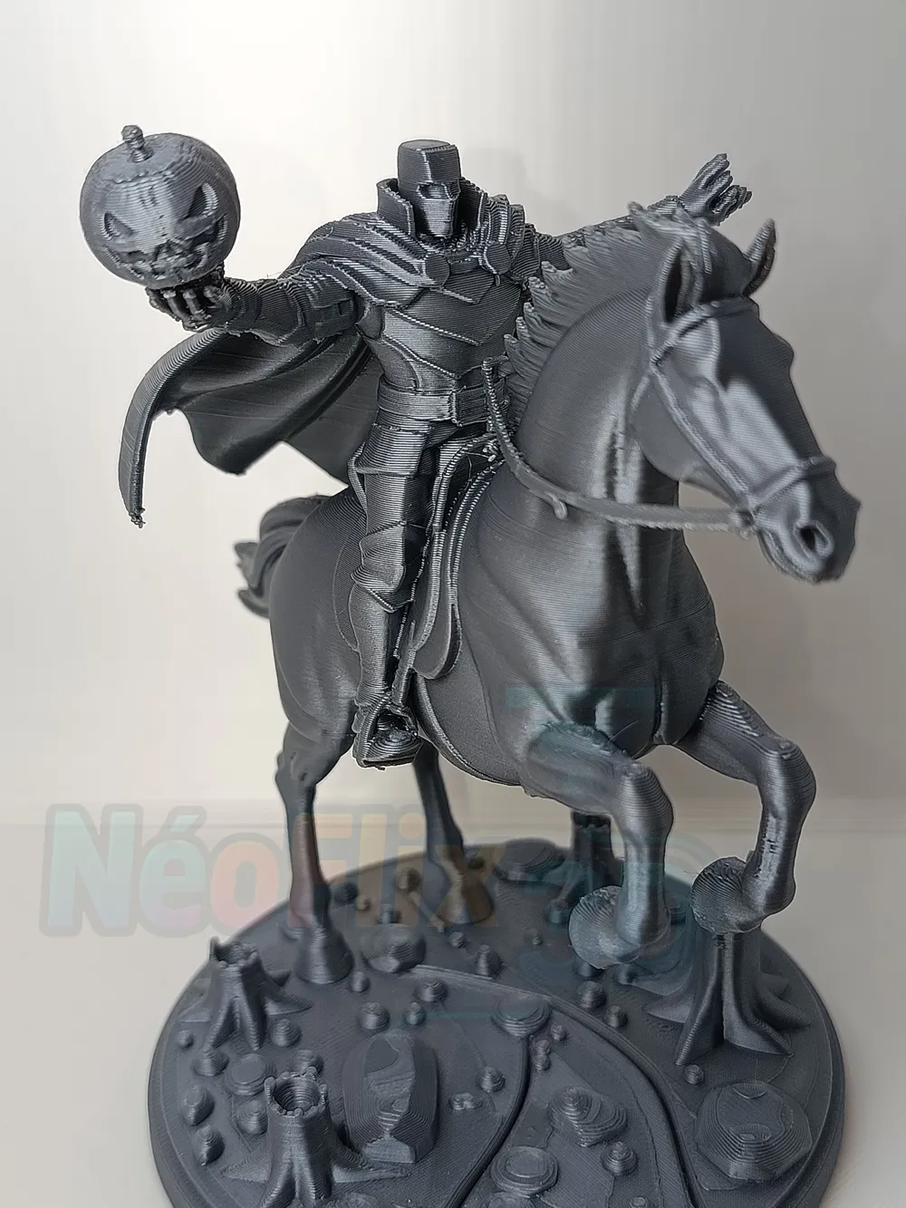 Headless Horseman Halloween - Free 3D Print Model - MakerWorld
