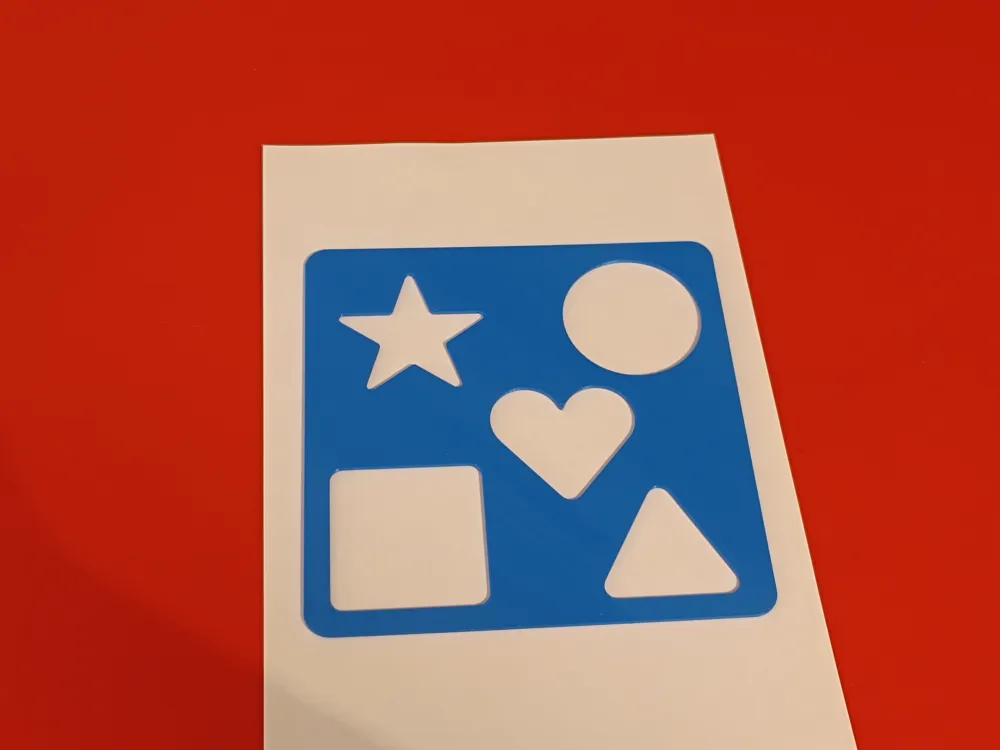 Basic shape stencil for children by H-Design MakerWorld: Download Free ...