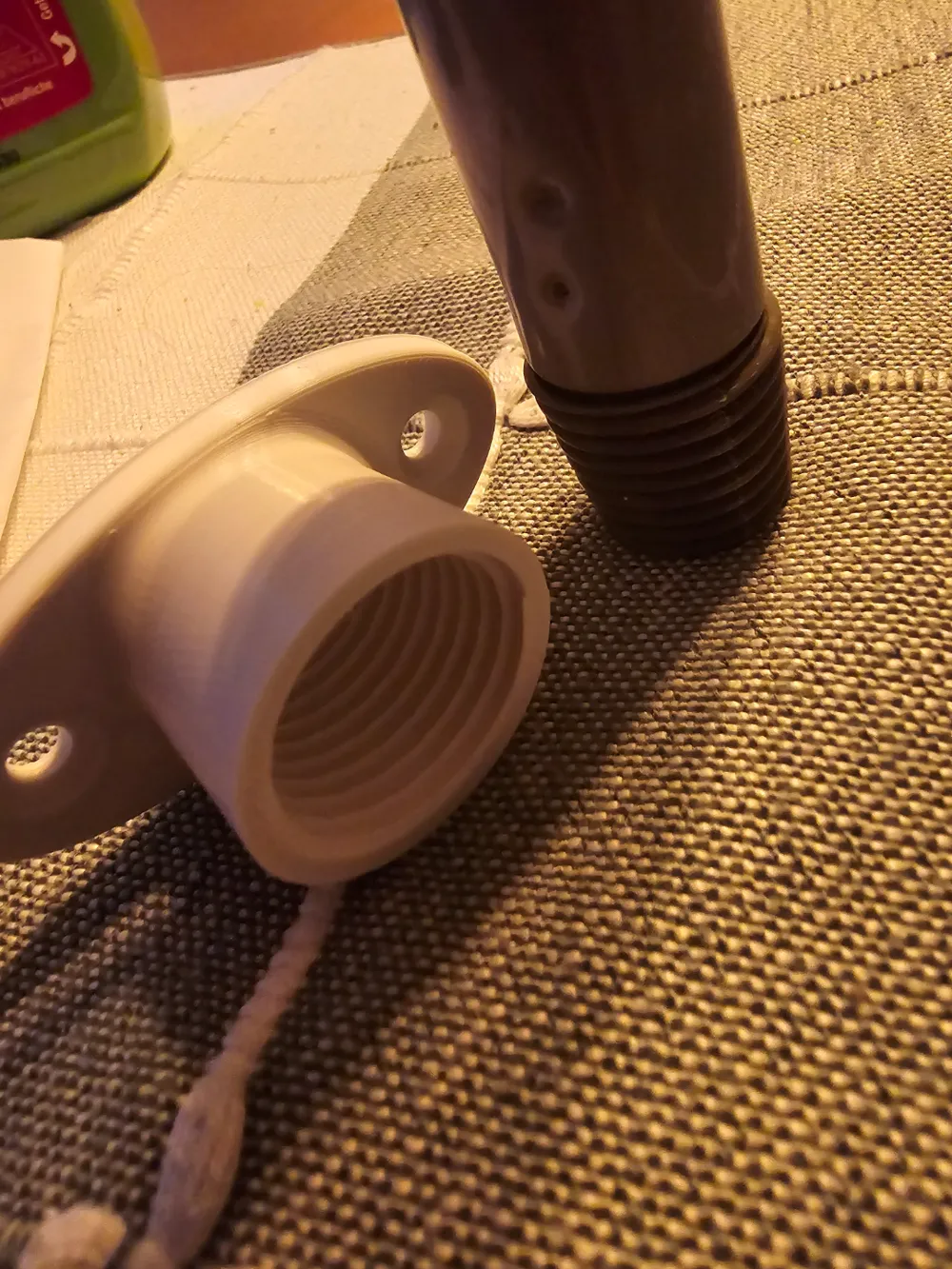 Broomstick Mount / Adapter - Attaches to surfaces by 3DJupp - MakerWorld