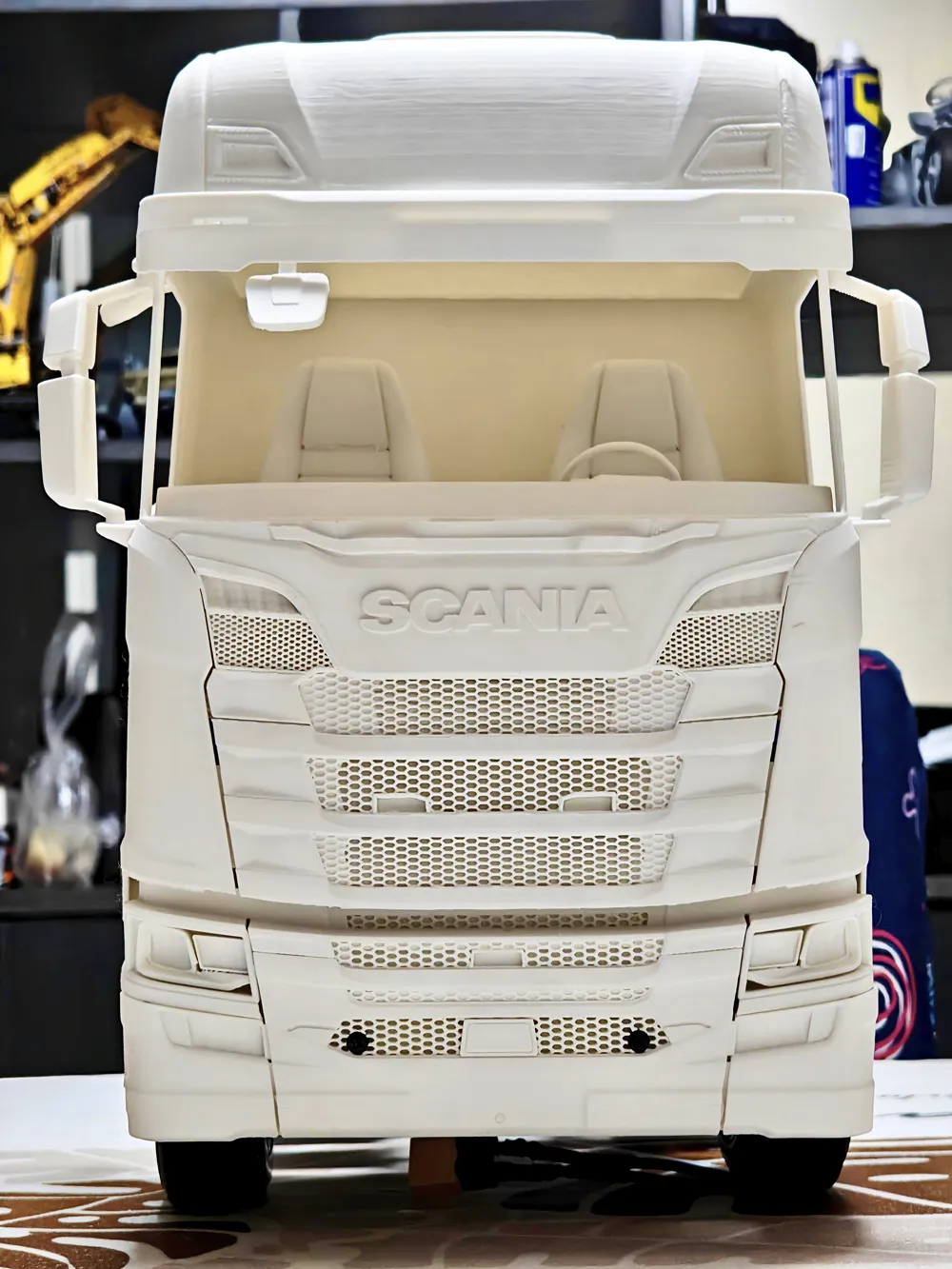 Scania 1/14 truck model, truck body|printed cabin|truck front|SCANIA ...