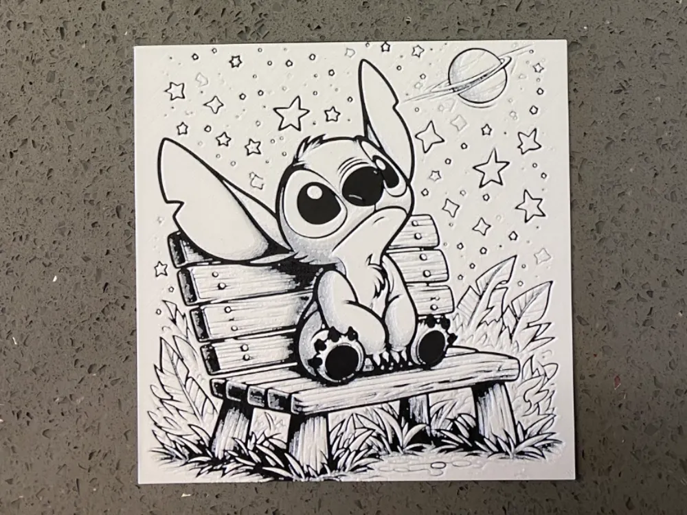 stitch - stars by ko33a MakerWorld: Download Free 3D Models