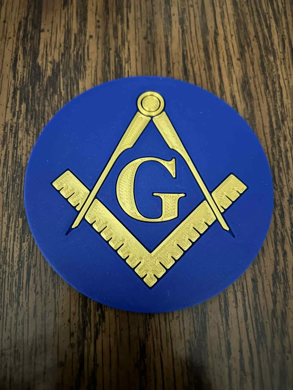 Square and Compass coaster set of 4 - Free 3D Print Model - MakerWorld