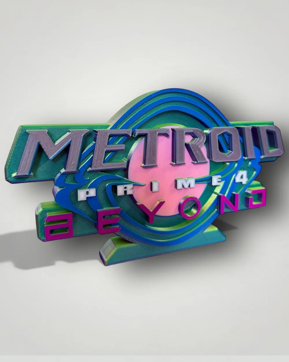 Metroid Prime 4 Logo Display Stand by Hylijan - MakerWorld