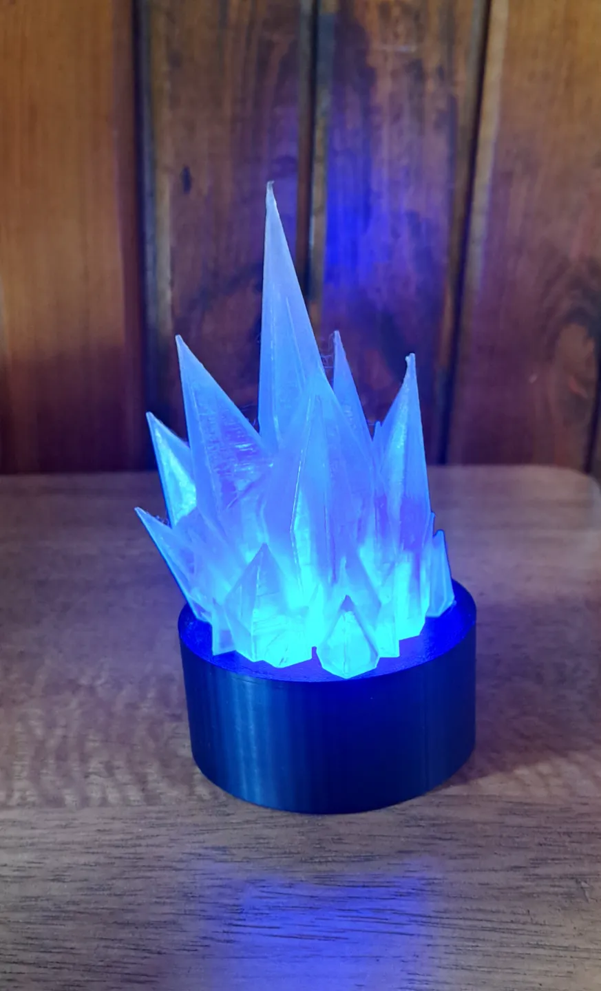 Glowing Crystal Formation V2 by EngineerDad66 - MakerWorld