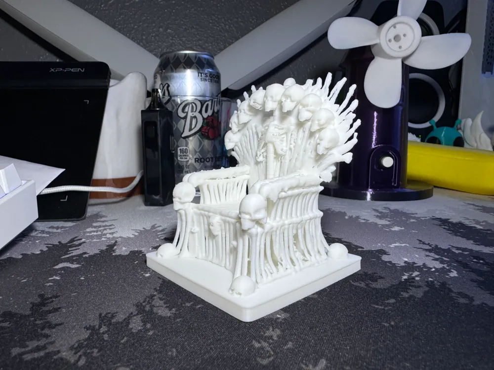 The Bone Throne by CorwineCustoms.3D LLC MakerWorld: Download Free 3D ...