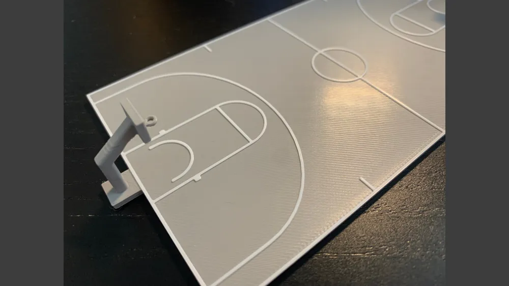 Mini Basketball Court by Kikoman Designs - MakerWorld