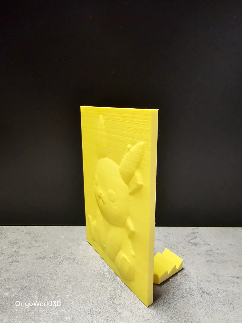 Pokemon Pikachu 3D Relief Sculpture ready to paint by origoworld3d ...