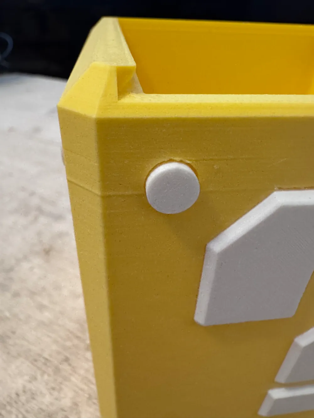 V1 - Nintendo Question Mark Cube Block Box Yellow by Gigi - MakerWorld