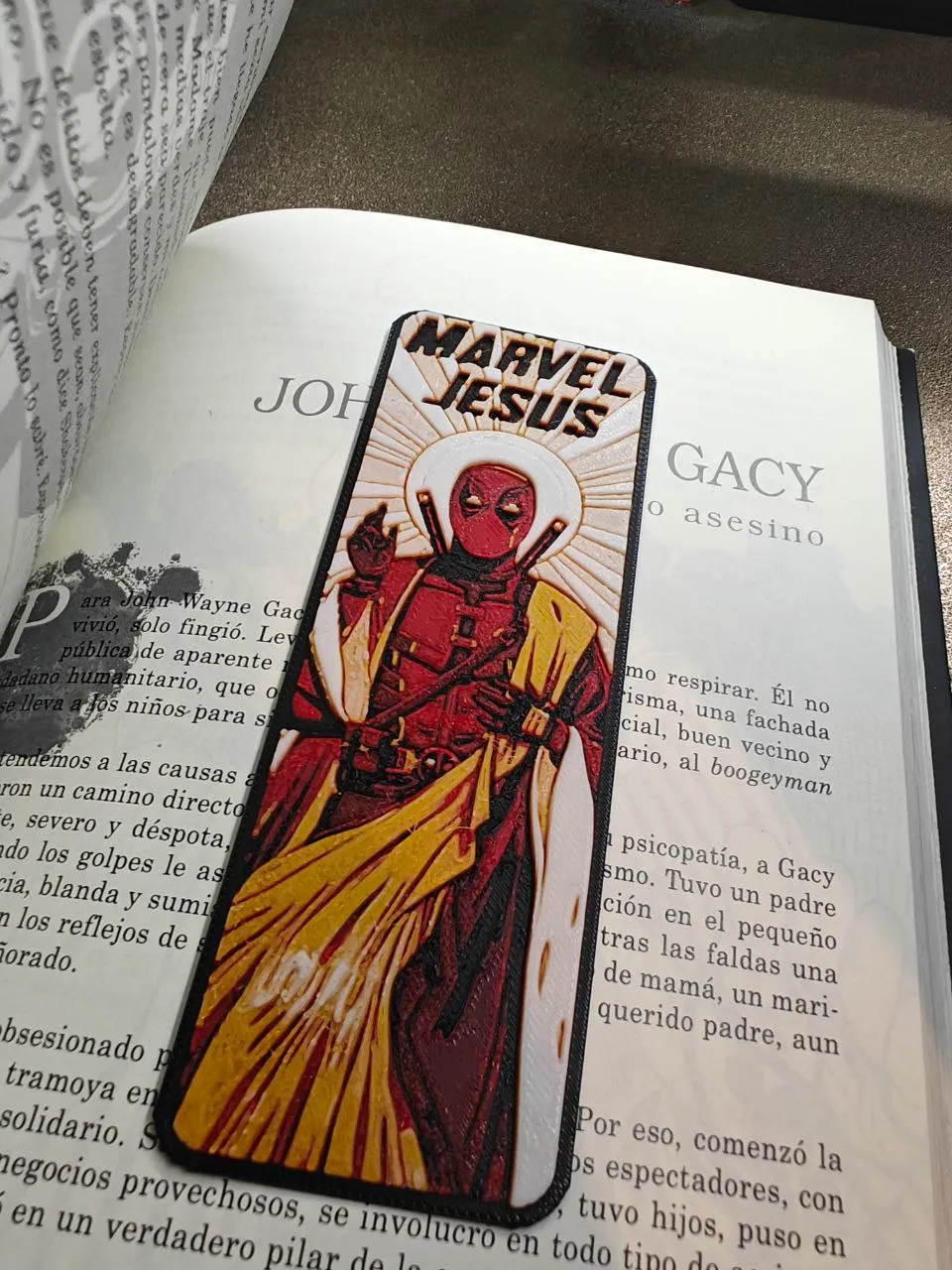 Marvel Jesus Bookmark - Deadpool & Wolverine by julianfj MakerWorld ...