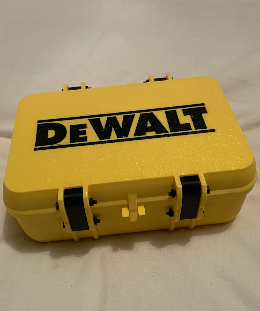 DeWalt Rugged Case - Free 3D Print Model - MakerWorld