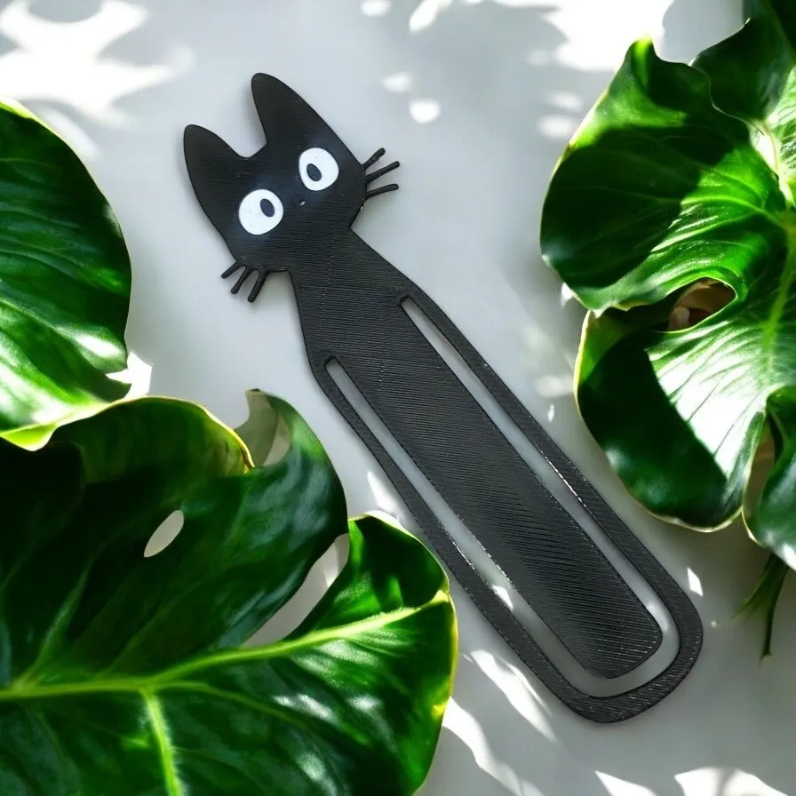 Cat BookMark - Free 3D Print Model - MakerWorld