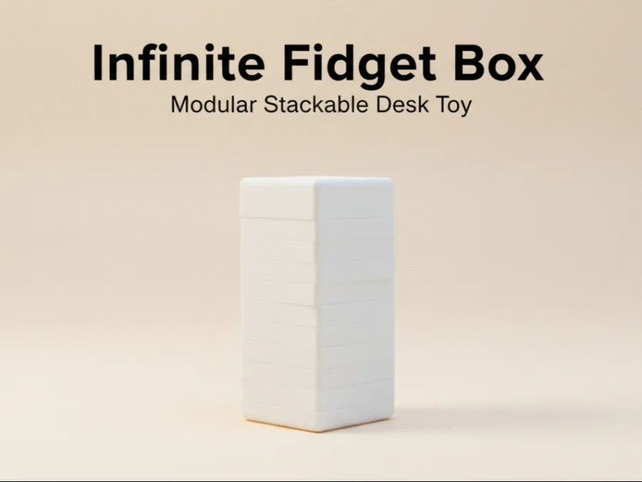 Infinite Fidget Box - Free 3D Print Model - MakerWorld