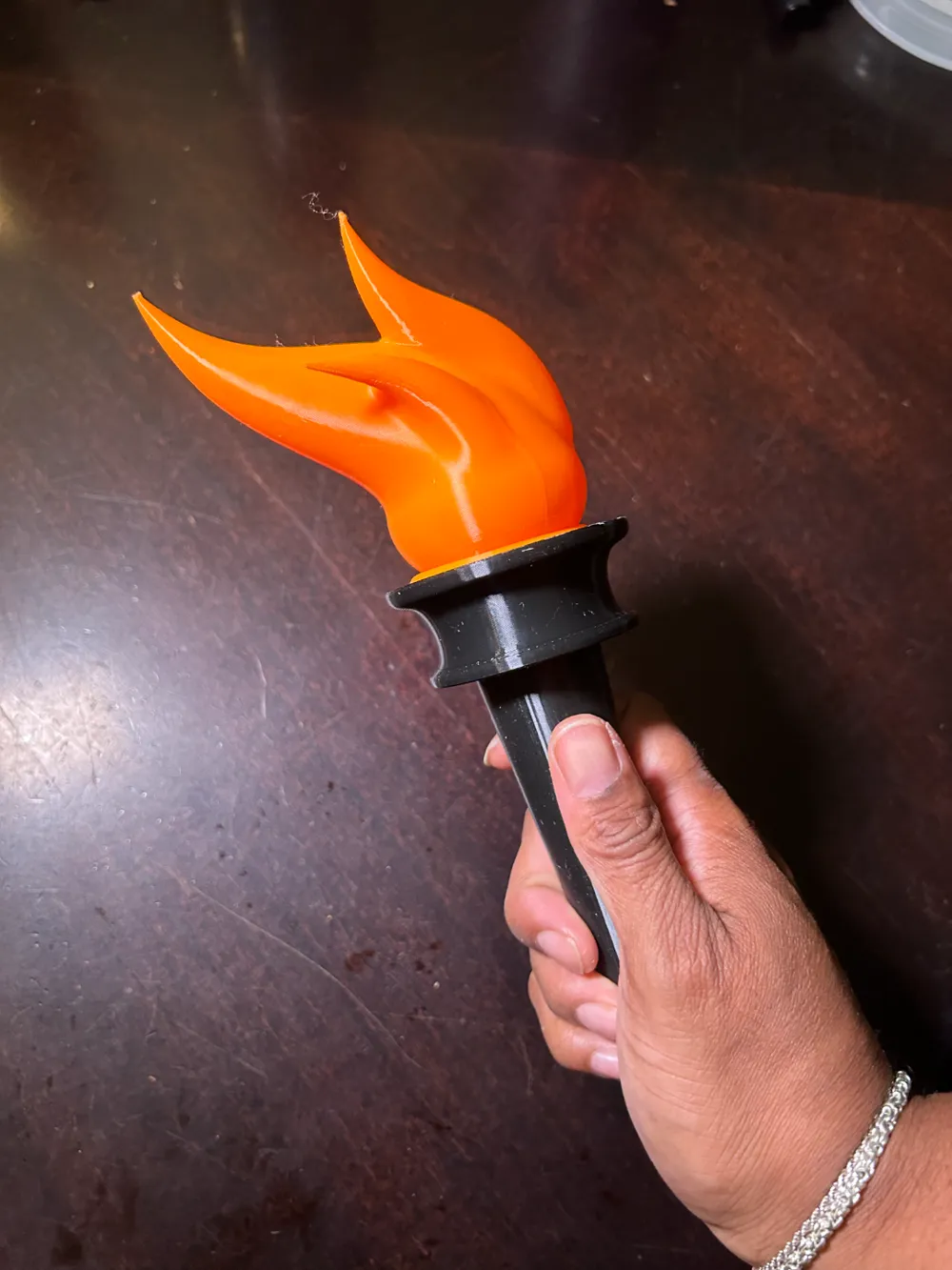 Olympic Torch with Olympic Ring base by Boy Wonder Lab MakerWorld ...