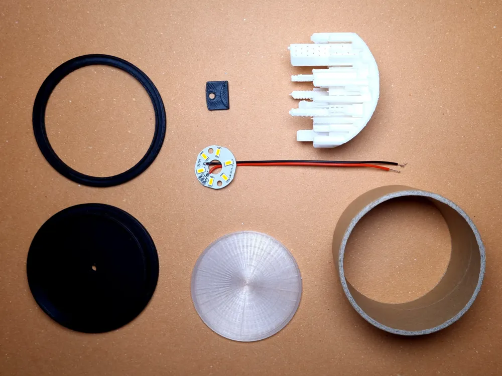 CityCore – A Sci-Fi City Inside a Bambu Spool Core by OH! - MakerWorld