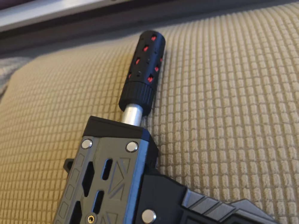 Hardware-free 16-axis launcher bearing tube, fishing line tube ...