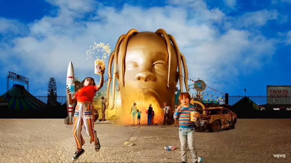 Travis Scott head astroworld - Free 3D Print Model - MakerWorld